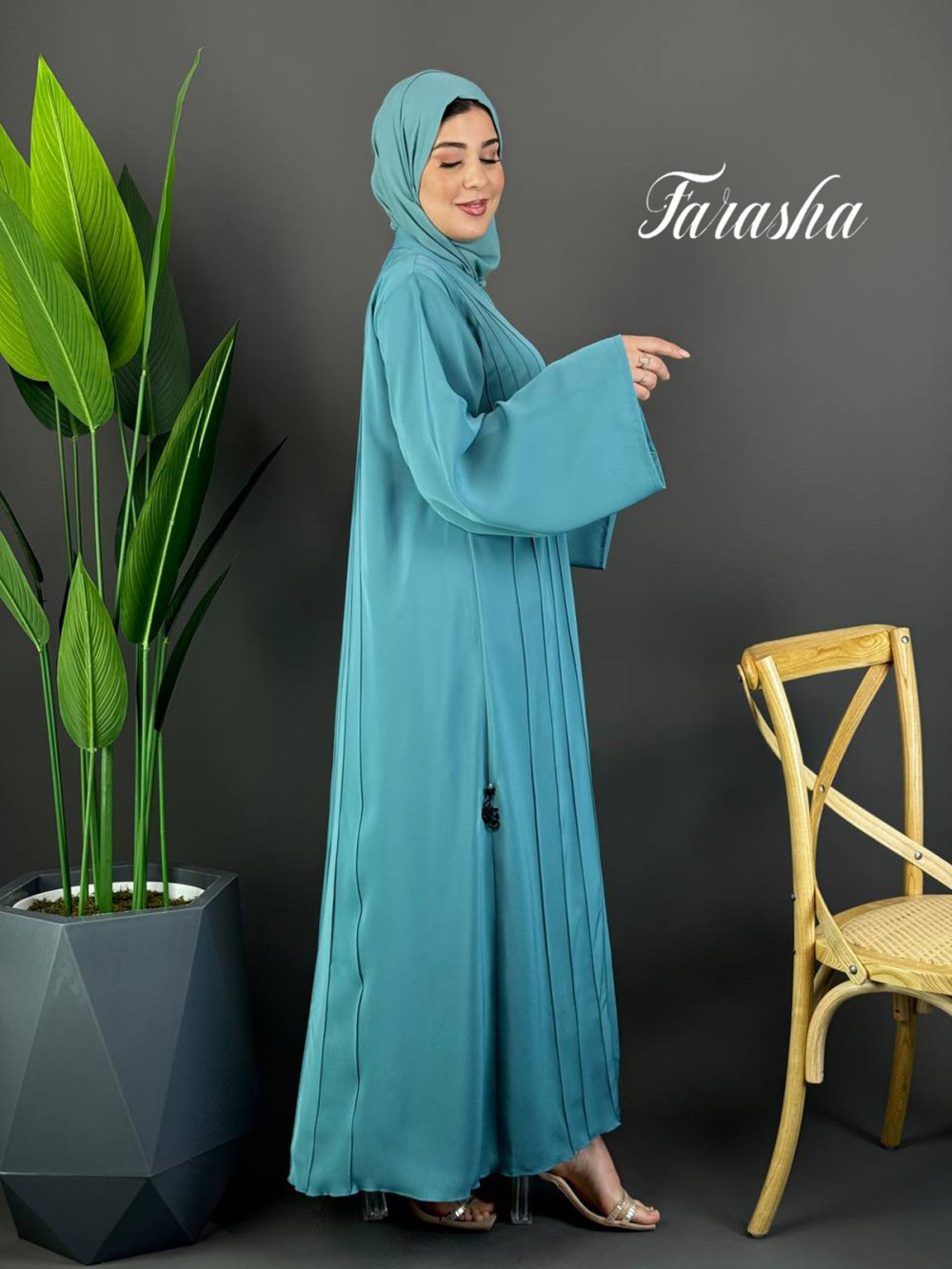 ABAYA D11-YOSRA - Farasha Shop